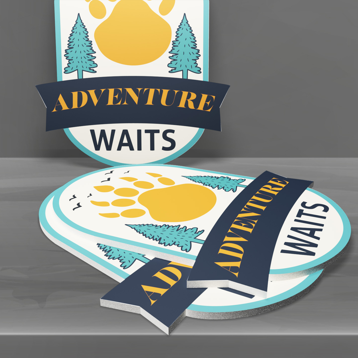 Contour Cut 1' Gator Foam - Custom Gatorfoam Signs & Boards | 777Sign